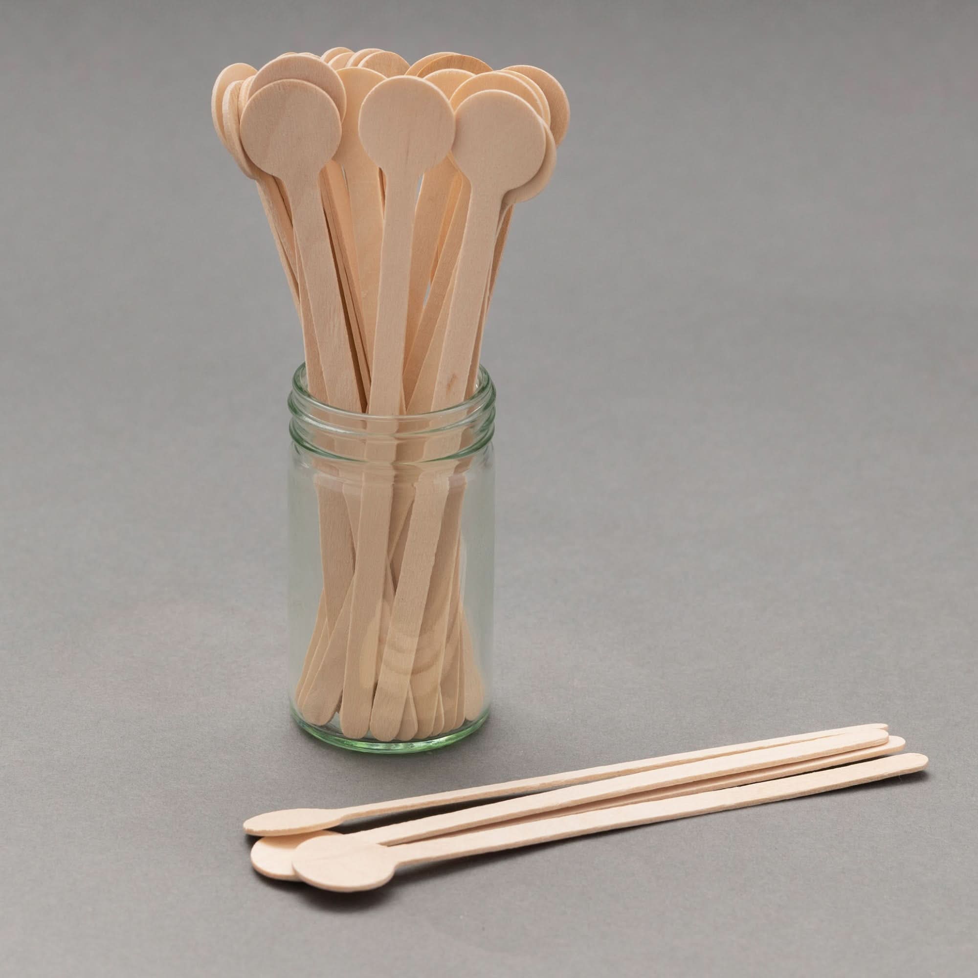 Wooden Disc Stirrers: 6"-150mm Eco Friendly Wooden Cocktail Disc Stirr ...